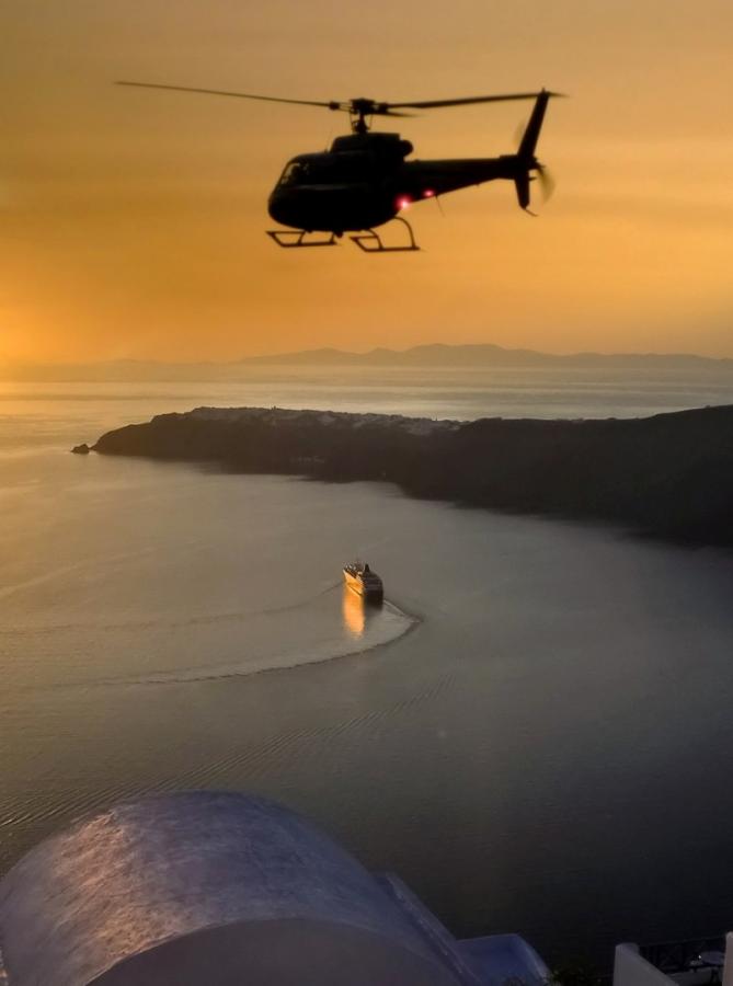Fly to the sunset! Enjoy Santorini’s spectacle with a helicopter tour ...